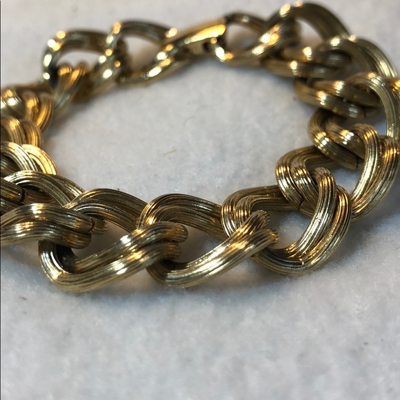 Avon | Jewelry | Vintage Avon Gold Tone Chain Bracelet | Poshmark